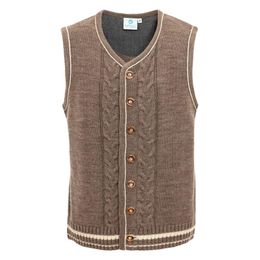 Spieth & Wensky Spieth & Wensky Strickweste FELD in beige | Gr.: S