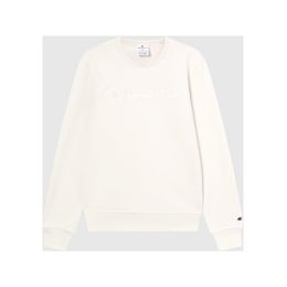 Champion Longsleeve Crewneck Sweatshirt in Wei&szlig;9582 | Gr.: S
