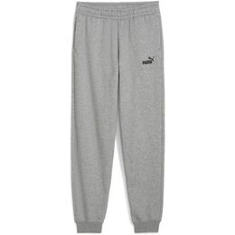 Puma Sporthose "ESS No.1 Logo Sweatpants FL B" in Grau | Gr.: 128