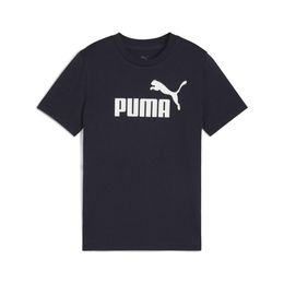 Puma T-Shirt "ESS No.1 Logo Tee B" in Blau | Gr.: 140