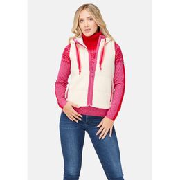 Krimson Klover Weste Bella Hoody Vest in natural | Gr.: M