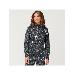 Krimson Klover Baselayer Graffiti Top in black | Gr.: S