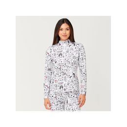 Krimson Klover Baselayer Graffiti Top in snow | Gr.: XL