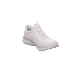 Skechers Sneaker SUMMITS in white/silver | Gr.: 36