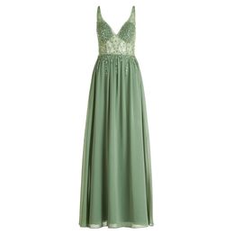 Vera Mont Abendkleid mit Stickerei in Light Aventurine | Gr.: 36