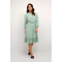 Kaffe Kleid KAfreya Regular fit in Granite Green | Gr.: 40