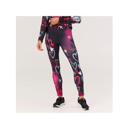 Krimson Klover Baselayer-Legging Graffiti Girls Legging in black | Gr.: S