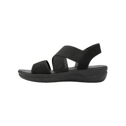Jana Coshy Balance &ndash; Die Hallux-freundliche Sandale in BLACK | Gr.: 37