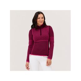 Krimson Klover Merinopullover Pow Zip Neck in bing | Gr.: M