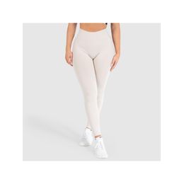 Smilodox Leggings Slayton Scrunch in Creme | Gr.: L