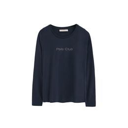 Polo Club Langarmshirt in Navyblau | Gr.: M