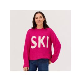 Krimson Klover Alpaka-Strickpullover Ski Sweater in magenta | Gr.: S