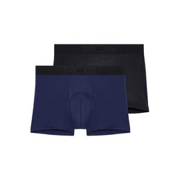 HOM Retro Short / Pant Supersoft in Dunkelblau / schwarz | Gr.: L