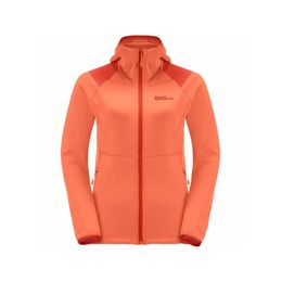 Jack Wolfskin Fleecejacke Kolbenberg in Lachs | Gr.: L