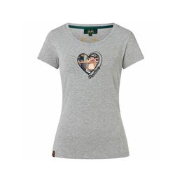 Wiesnk&ouml;nig Wiesnk&ouml;nig T-Shirt Frechdachs K20 in Hellgrau | Gr.: S