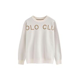 Polo Club Pullover in Beige | Gr.: S