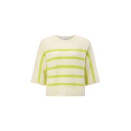Rich & Royal Rich & Royal Crew NK Stripes Cropped in Urban Lime | Gr.: L