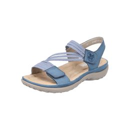Rieker Sandalen in Blau/Wei&szlig; | Gr.: 38