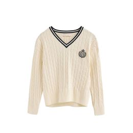 Polo Club Pullover in Beige | Gr.: L
