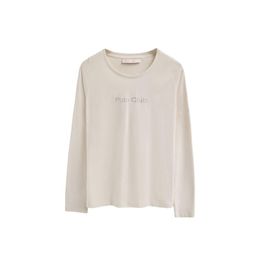 Polo Club Langarmshirt in Ecru | Gr.: S