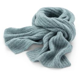 Alma & Lovis Alma & Lovis Damen-Rippenstrickschal, Petrol