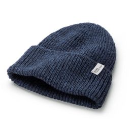 Rauma Ullvarefabrikk Unisex-Strickm&uuml;tze Rippe S/MS/M BlauBlau