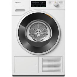 Miele W&auml;rmepumpentrockner "TSL783WP EcoSpeed&Steam&9kg", Energieeffizienz: C (A-G), wei&szlig;, B:59,6cm H:85cm T:64,3cm, Trockner, Getestet auf 20 Jahre perfekte W&auml;schepflege, 25 Jahre Motorgarantie