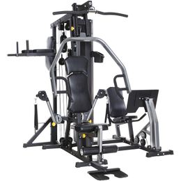 Kraftstation Horizon Fitness "Torus 5", schwarz, KraftstationenB:207cm H:204cm L:189cm, max. Benutzergewicht 150 kg, max. Trainingsgewicht 80 kg, B:207cm H:204cm L:189cm