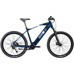Z&uuml;ndapp E-Bike Z&Uuml;NDAPP "Z808" Gr. 50, blau (dunkelblau), Elektrofahrr&auml;der, Damen, 50cm, 27,5 Zoll (69,85cm), Pedelec, Elektrofahrrad f&uuml;r Damen und Herren, MTB