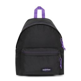 Freizeitrucksack Eastpak "PADDED PAK'R", Gr. B/H/T: 30cm x 40cm x 18cm, schwarz, Textil, Basic, Rucks&auml;cke Freizeitrucksack, Unisex Schulrucksack, Reiserucksack mit kontrastfarbigen Details