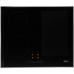 Miele Flex-Induktions-Kochfeld "KM 7464 FR", schwarz, B:62,6cm H:5,2cm T:52,6cm, Kochfelder, Mit 4 Kochzonen inkl. 1 leistungsstarken PowerFlex-Kochbereich
