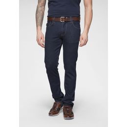Straight-Jeans Mustang "Style Washington Straight", Herren, Gr. 33, L&auml;nge 34, schwarz (super schwarz), Denim/Jeans, Obermaterial: 99% Baumwolle, 1% Elasthan, unifarben, straight fit lang, Jeans Straight-Jeans, mit Rei&szlig;verschluss