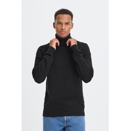 Rollkragenpullover Blend "BHBryan", Herren, Gr. L, schwarz beauty, Feinstrick, 70% Baumwolle, 30% Nylon, unifarben, Basic, normal normal, ohne Ausschnitt, Pullover Rollkragenpullover, Stilvoller Strickpullover mit Rollkragen