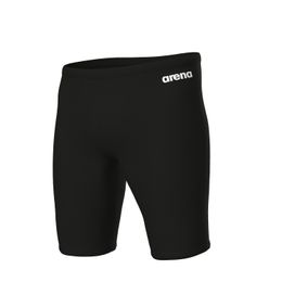 Badehose arena "MEN'S TEAM SWIM JAMMER SOLID", Herren, Gr. 7 (XL), N-Gr, schwarz-wei&szlig; (schwarz, wei&szlig;), Obermaterial: 100% Polyester, Badehosen Badehose