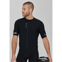 Radtrikot ELITE LAB "Bike Elite X1", Damen, Gr. M, schwarz, 69% Nylon, 31% Elasthan, unifarben, normal, Rundhals, Trikots, mit reflektierenden Elementen