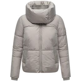 Outdoorjacke Navahoo "Traumelfe 14", Damen, Gr. L (40), bone, Obermaterial: 100% Polyester; Innenfutter: 100% Polyester; Wattierung: 100% Polyester; &Auml;rmelfutter: 100% Polyester, gerade h&uuml;ftbedeckend, hoch geschlossener Ausschnitt, B&uuml;ndchen, Jacken Outdoorjacke, Winter Steppjacke mit hohem Kragen