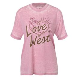 Ariat T-Shirt West Tee rosa Damen L