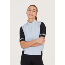 Softshellweste ELITE LAB "Bike Elite X1", Damen, Gr. 34, frostblau, 100% Polyester, ohne Ausschnitt, Westen, mit wasserabweisender und winddichter Eigenschaft
