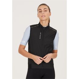 Softshellweste ELITE LAB "Bike Elite X1", Damen, Gr. 34, schwarz, 100% Polyester, ohne Ausschnitt, Westen, mit wasserabweisender und winddichter Eigenschaft