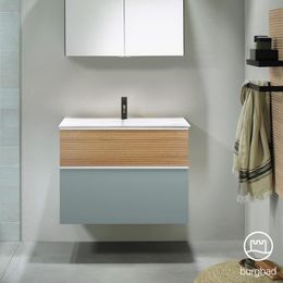 Burgbad Fiumo Schrank mit Waschtisch, 2 Ausz&uuml;ge, SFXN082F3957FOT52C0001G0223,