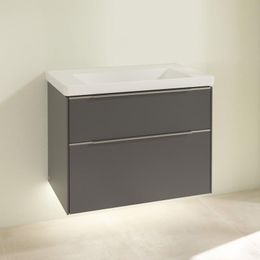 Villeroy & Boch Villeroy & Boch Subway 3.0 Schrank mit Waschtisch, 2 Ausz&uuml;ge, 4A7083RW+C574L0VR,