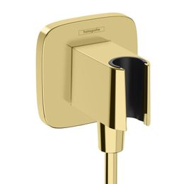 Hansgrohe Fixfit Porter Q Brausehalter mit Schlauchanschluss, 26887990,