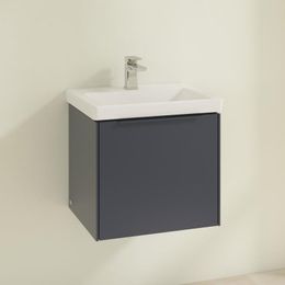 Villeroy & Boch Villeroy & Boch Subway 3.0 Schrank mit G&auml;stebecken, 1 Auszug, 4370FGRW+C58002VQ,