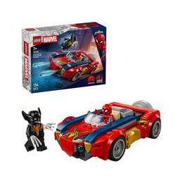 Lego 76336 Marvel Super Heroes Spider-Man Auto vs. Venomized Wolverine, Konstruktionsspielzeug