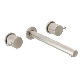 Herzbach Design iX Waschtischarmatur, Wandmontage, 17.959060.1.09,