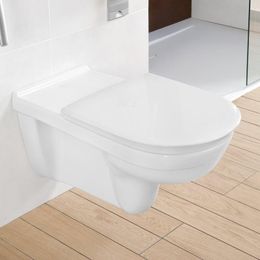 Villeroy & Boch Villeroy & Boch ViCare Wand-WC mit DirectFlush, Ausf&uuml;hrung lang, 4601R0T2,