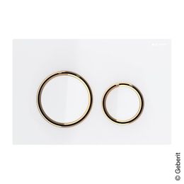 Geberit Sigma50 Bet&auml;tigungsplatte Round, 115650SI1, Round