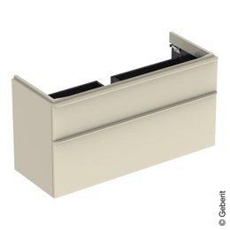 Geberit Smyle Square Waschtischunterschrank, 2 Ausz&uuml;ge, 500355JL1,