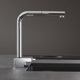 Hansgrohe Aquno Select M81 K&uuml;chenarmatur, ausziehbar, schwenkbar, 73836000,