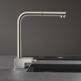 Hansgrohe Aquno Select M81 K&uuml;chenarmatur, ausziehbar, schwenkbar, 73836800,
